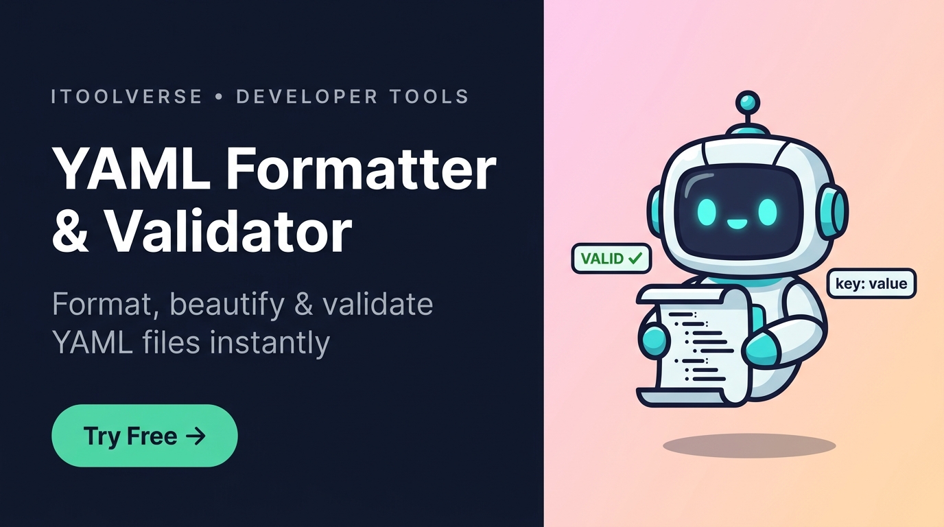 YAML Formatter, Validator & JSON Converter - Kubernetes, Docker Compose ...